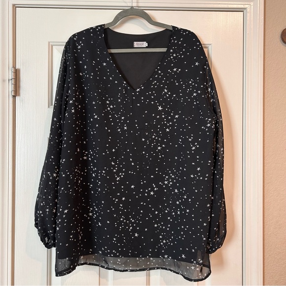 Tops | 2x Black And White Work Top | Poshmark